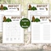 Bigfoot Games, Bigfoot Party Printable, Sasquatch Activity for Kids ...