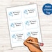 What's Your Dolphin Name Game + Name Tags, Dolphin Birthday Party ...