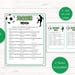 Soccer Trivia Game, Soccer Quiz, Printable Soccer Team Party Games ...