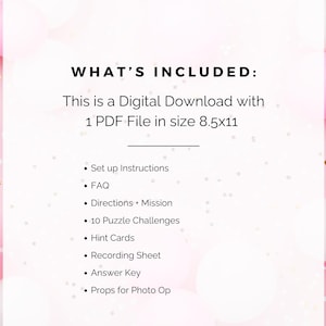 Birthday Escape Room for Kids, Printable Escape Room Kit, Birthday ...