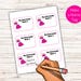 What's Your Cheer Name Game + Name Tags, Printable Cheer Party Game ...