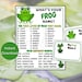 What's Your Frog Name Game Name Tags, Frog Birthday Party Idea, Frog ...
