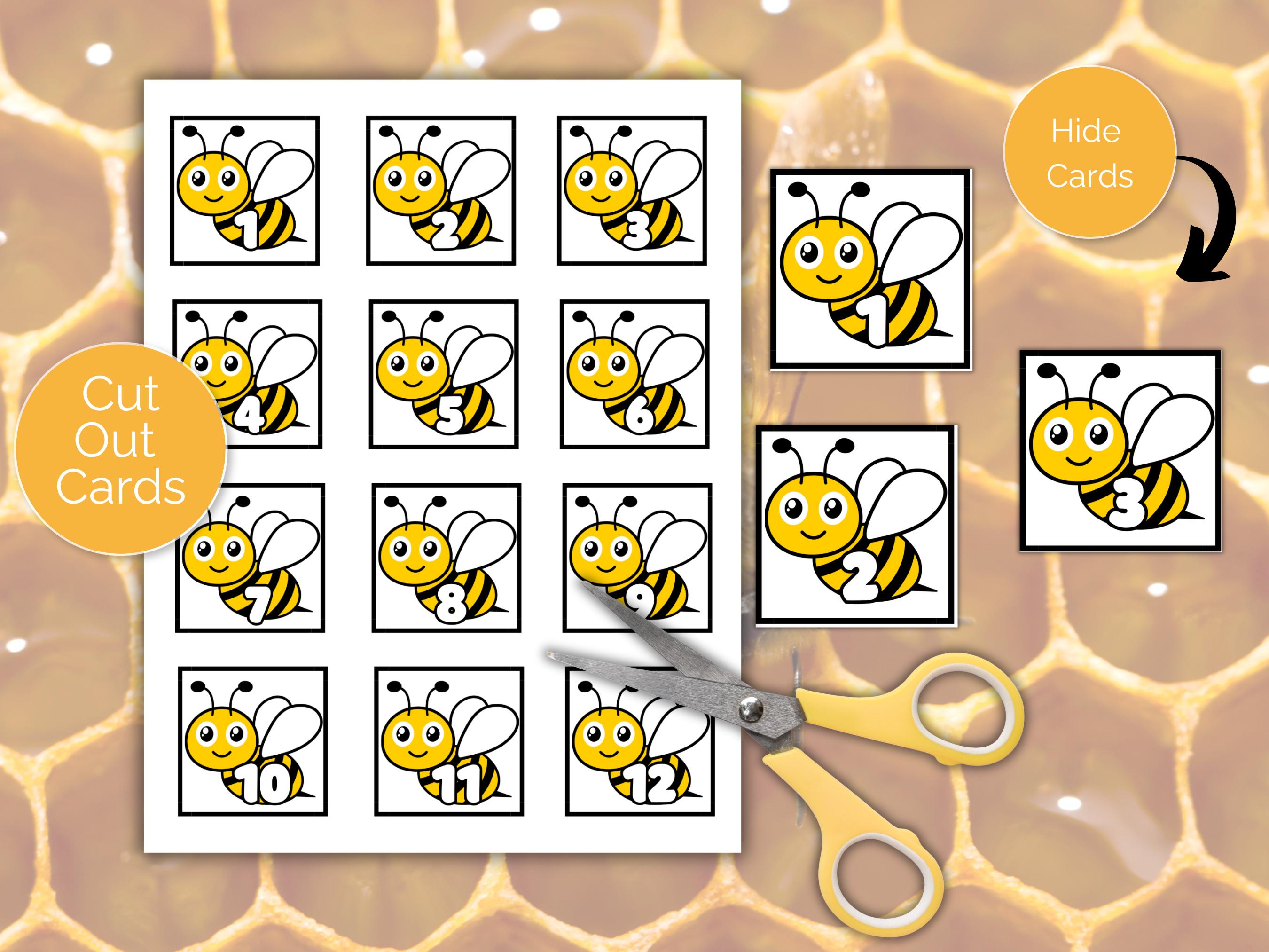 Bee Scavenger Hunt for Kids, Printable Bee Themed Activity for Kids ...