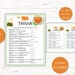 Tea Trivia Game, Tea Quiz, Printable Tea Game for Kids and Adults, Food ...