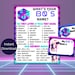 What's Your 80s Name Game + Name Tags, 80s Party Game, Printable 1980s ...