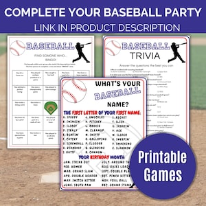 Baseball Pass the Prize, Printable Baseball Pass the Parcel Game ...