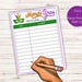 Mardi Gras Potluck Sign up Sheet, Printable Mardi Gras Party Potluck ...