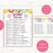 Donut Trivia Game, Donut Party Game, Printable Donut Game for Kids and ...