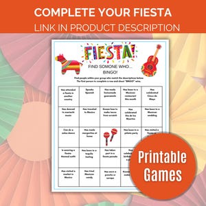 Fiesta Pass the Prize, Printable Fiesta Pass the Parcel Game, Fiesta ...