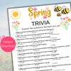 Spring GARDEN TRIVIA Game: Printable Party Activity (PDF) - Etsy Canada
