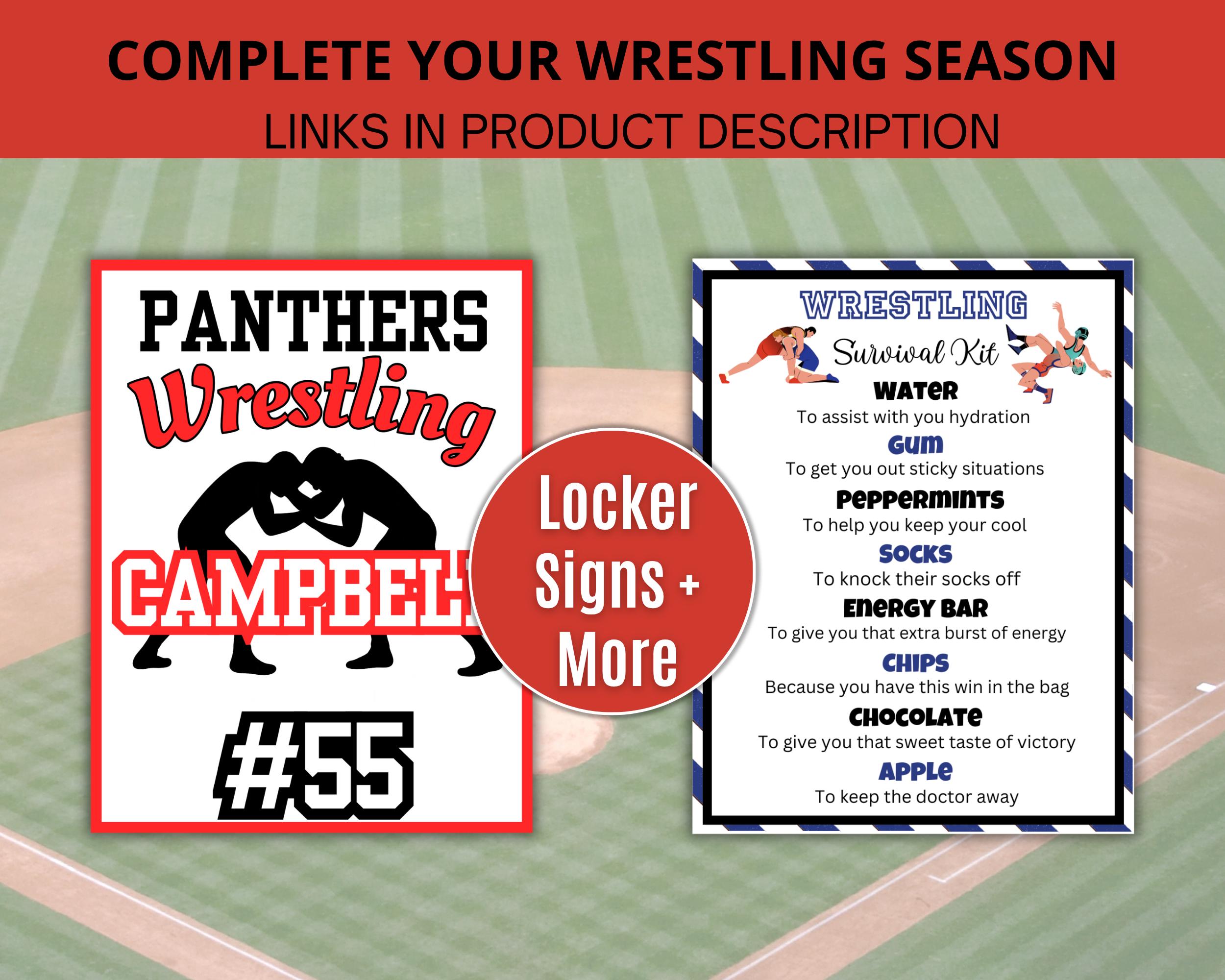 Editable Wrestling Award Certificates, 101 Printable End of Season ...