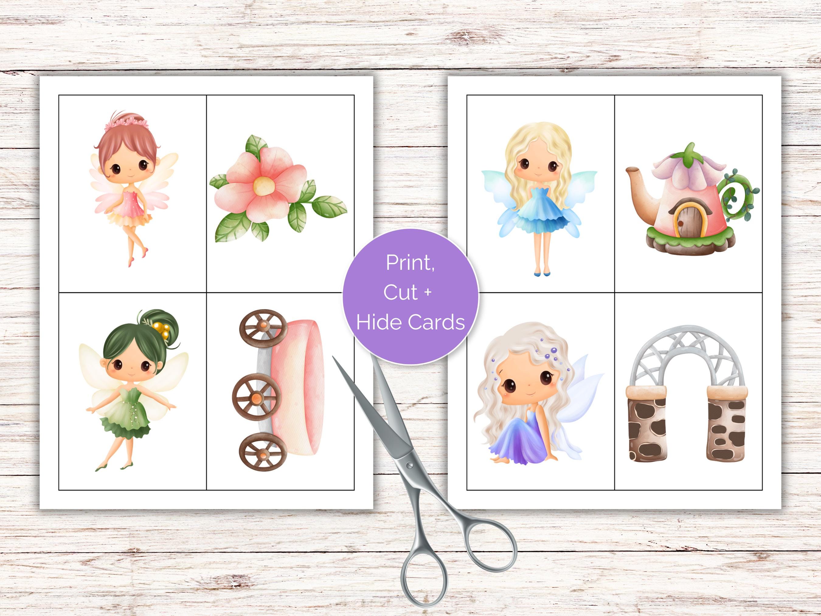 Fairy Scavenger Hunt for Kids, Fairy Treasure Hunt Game for Kids ...