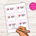 What's Your Candy Name Game + Name Tags, Printable Candy Party Game ...