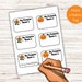 What's Your Pumpkin Name Game + Name Tags, Pumpkin Carving Party ...