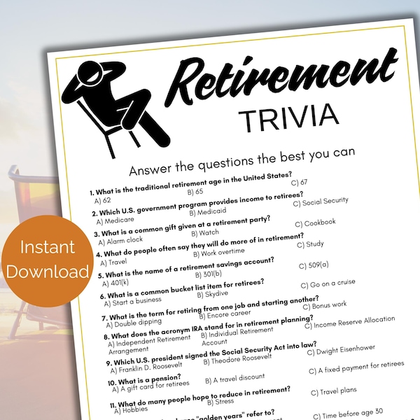 Retirement Party Ideas - Etsy