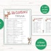 Reindeer Trivia Game, Printable Reindeer Quiz, Christmas Party Game ...