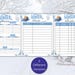 Winter Party Potluck Sign up Sheet, Printable Winter Party Sign up Form ...
