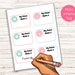 What's Your Donut Name Game + Name Tags, Donut Party Game, Donut ...
