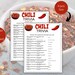 Chili Trivia Game, Chili Cookoff Quiz, Printable Chili Cook-off Game ...