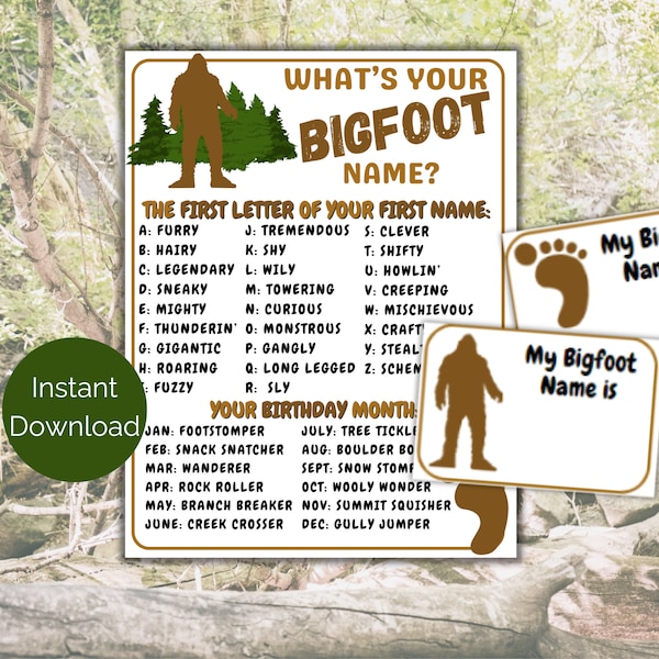Bigfoot - Etsy