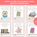 Book Lovers Valentine Cards, 6 Printable Book Lover Valentines ...