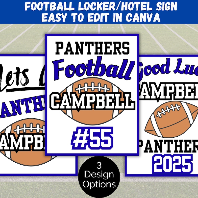 Senior Football Lockers Decorations - Etsy