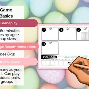 Easter Egg Escape Room Game, Printable Easter Escape Room Kit, DIY ...