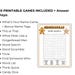 Gingerbread Game Bundle, 10 Printable Gingerbread Party Games ...