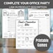 Office Trivia Game, Coworker Quiz, Printable Office Team Building Games ...