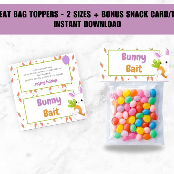 Treat Bag Topper - Etsy