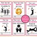 Volleyball Valentine Cards, 12 Printable Sports Valentines, Funny ...