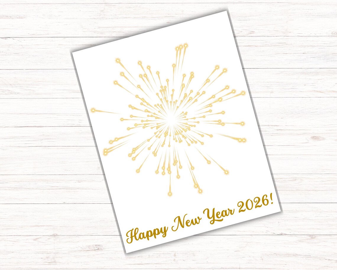 2026 New Years Handprint Art Bundle, New Years Handprint Craft for ...