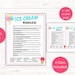 Ice Cream Riddles, Ice Cream Social Game, Ice Cream Birthday Activity ...