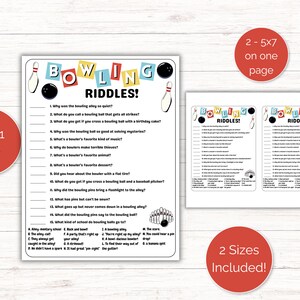 Bowling Jokes, Bowling Riddles, Bowling Birthday Party Game, Bowling ...