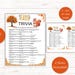 Fall Trivia Game, Autumn Trivia Quiz, Fall Printable Game, Fall Party ...