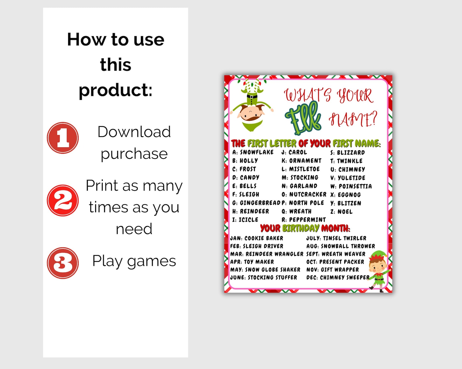 Christmas Games for Teens, 11 Printable Teen Christmas Games, Fun ...