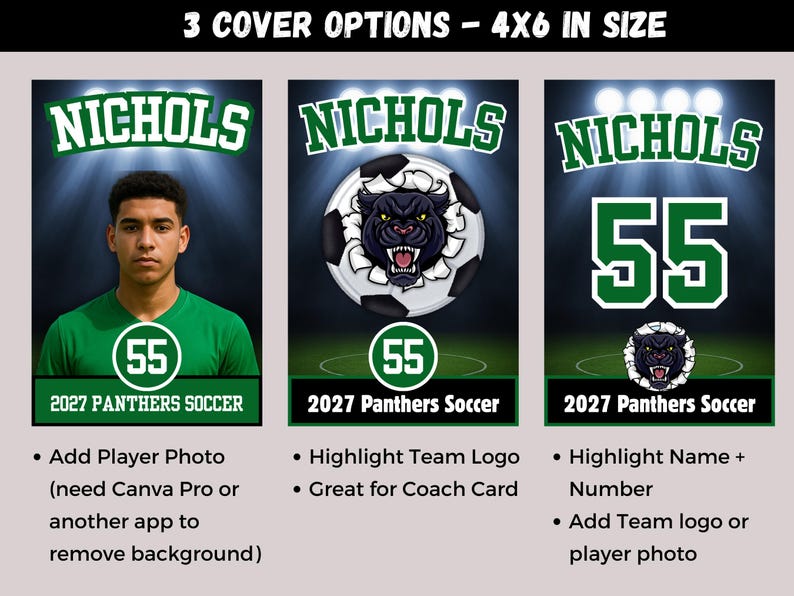 Editable Soccer Team Roster Template, Custom Soccer Lanyard Team Player ...