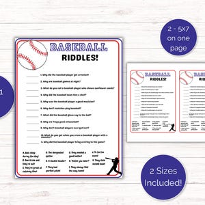 Baseball Jokes, Baseball Riddles, Baseball Team Party Games, Baseball ...