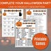 Halloween Pass the Prize, Printable Halloween Pass the Parcel Game ...