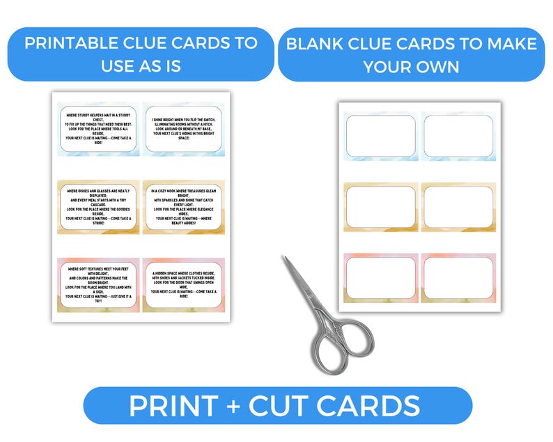 Surprise Trip Reveal Scavenger Hunt, Vacation Reveal Scavenger Hunt ...