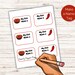 What's Your Chili Name Game + Name Tags, Chili Party Game, Chili ...