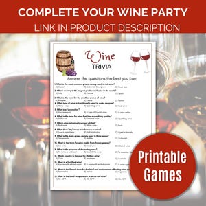 Wine Pass the Prize, Printable Wine Pass the Parcel Game, Wine Party ...