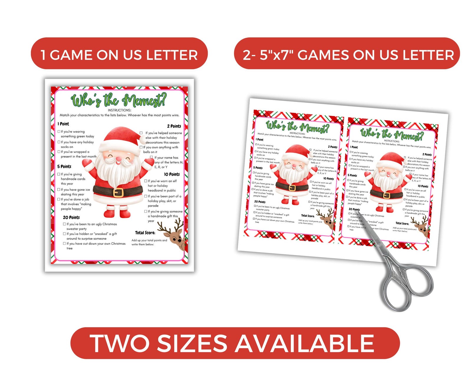Christmas Games for Teens, 11 Printable Teen Christmas Games, Fun ...
