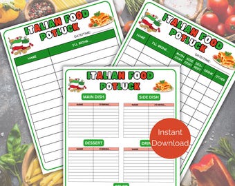 Mardi Gras Potluck Sign up Sheet, Printable Mardi Gras Party Potluck ...
