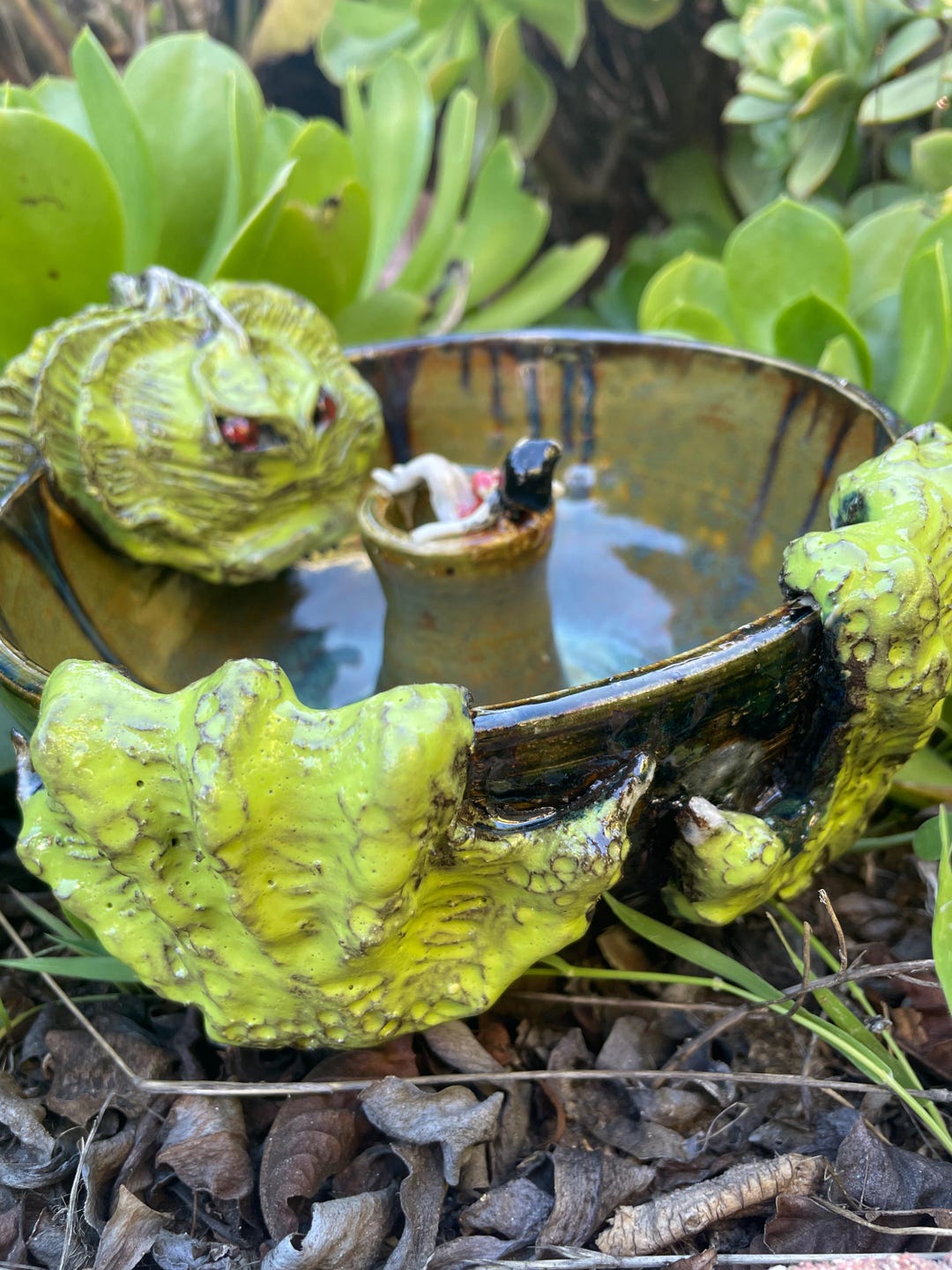 Creature From the Black Lagoon Volcano Bowl - Etsy