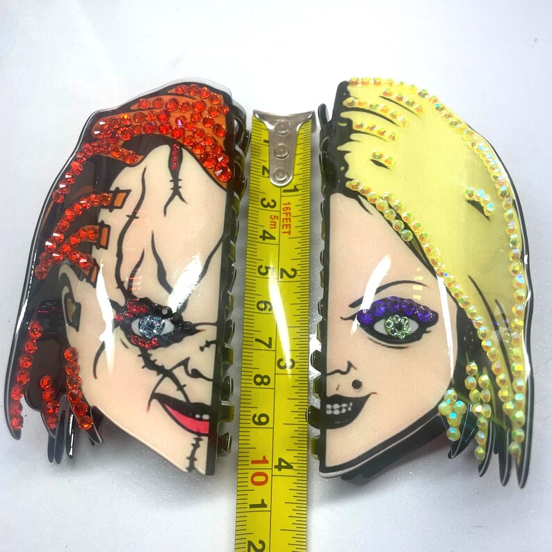 Tik Tok Horror Hair Clips - Etsy