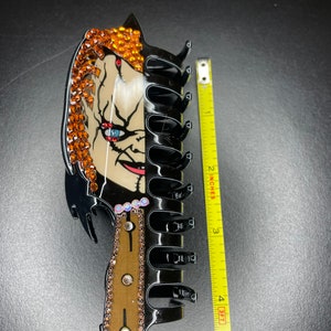 Tik Tok Horror Hair Clips - Etsy