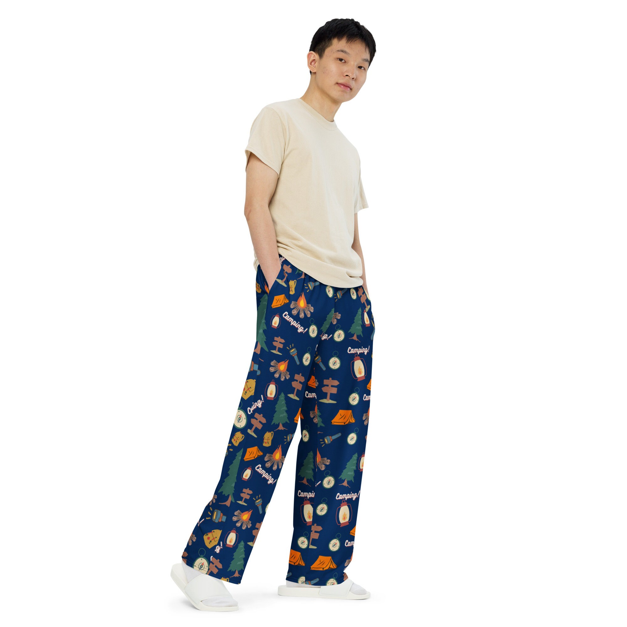 Cozy Camping Pajama Pants for Women and Men - Outdoor Adventure ...