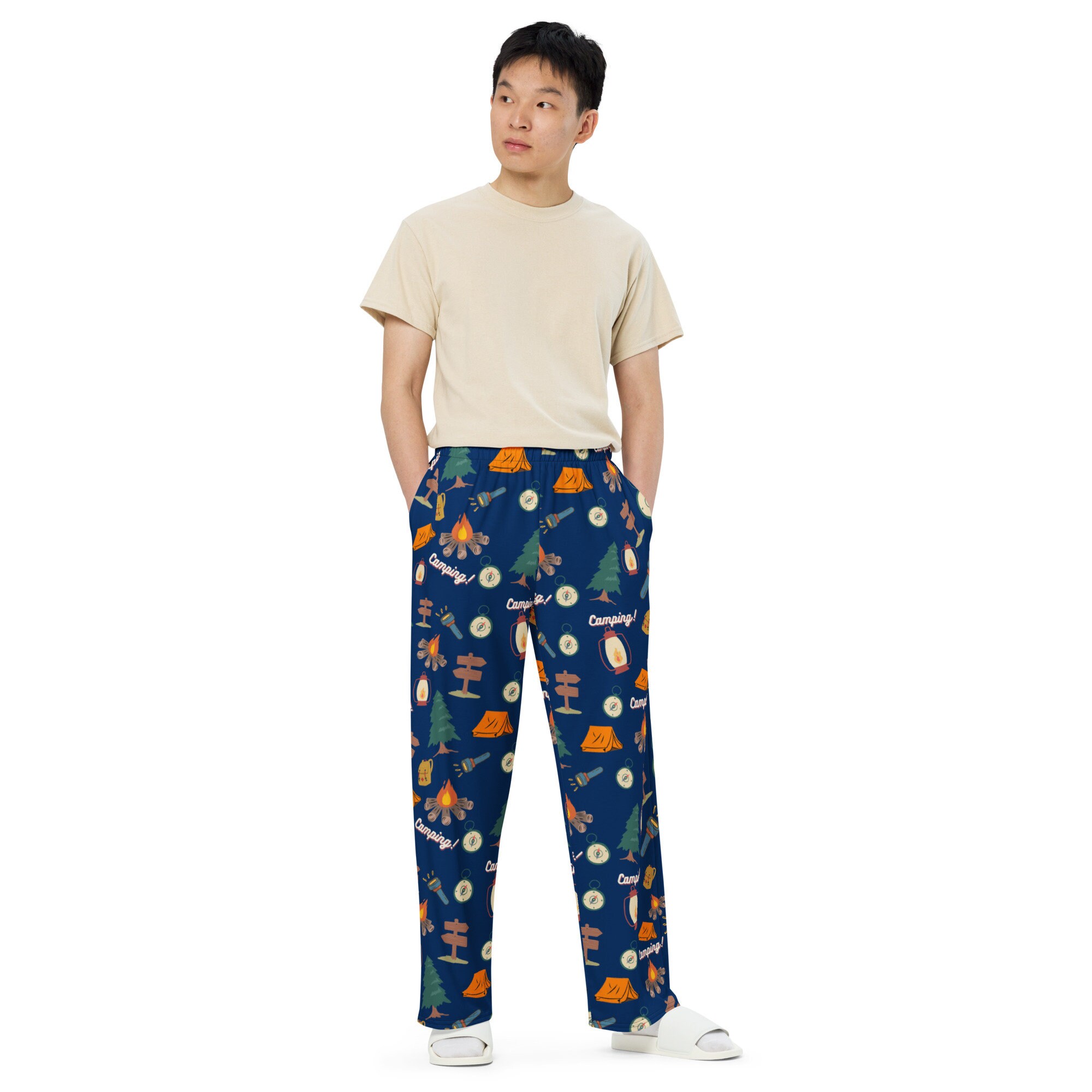 Cozy Camping Pajama Pants for Women and Men - Outdoor Adventure ...