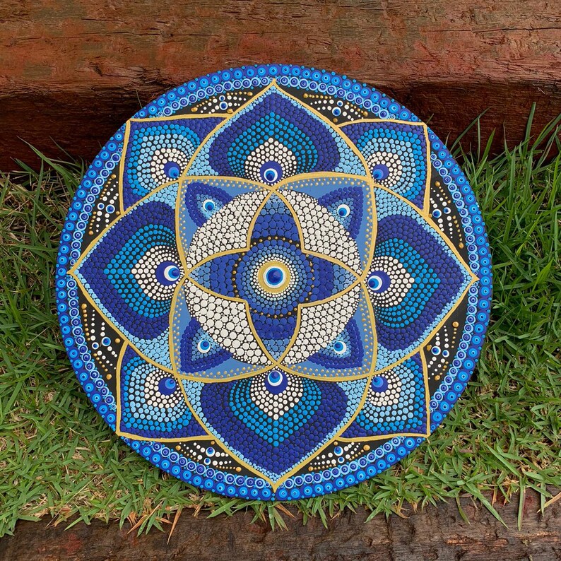 Mandalas Made With Pointillism Technique. Points of Love and Light! - Etsy